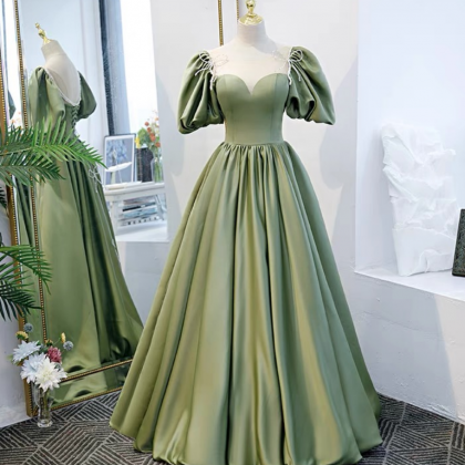 Prom Dresses Satin Prom Gown,custom Made on Luulla