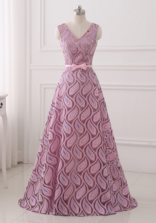 Long Evening Dress A Line Formal Dresses Simple Elegant Long Evening ...