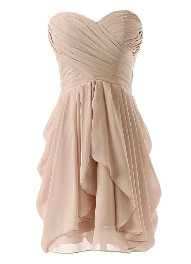 Prom Dress,maroon Long Prom Dresschampagne Short Ruffle Homecoming ...