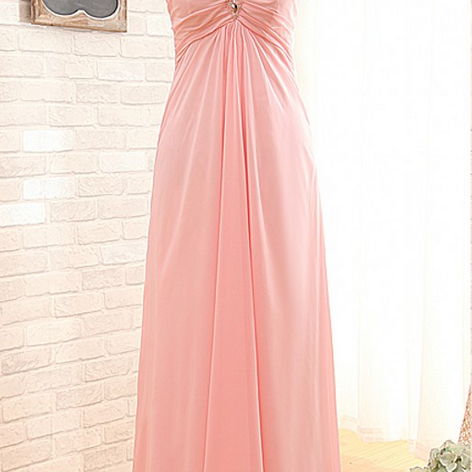 Ready To Ship Pink Prom Dress,strapless Prom Gown,sweetheart Pink ...