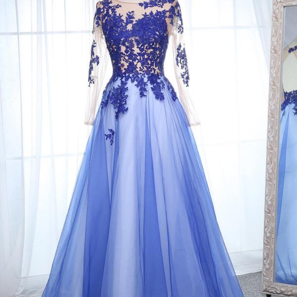 High Neck Two Parts Long Tulle Prom Dresses Crystals Beaded Open Back ...