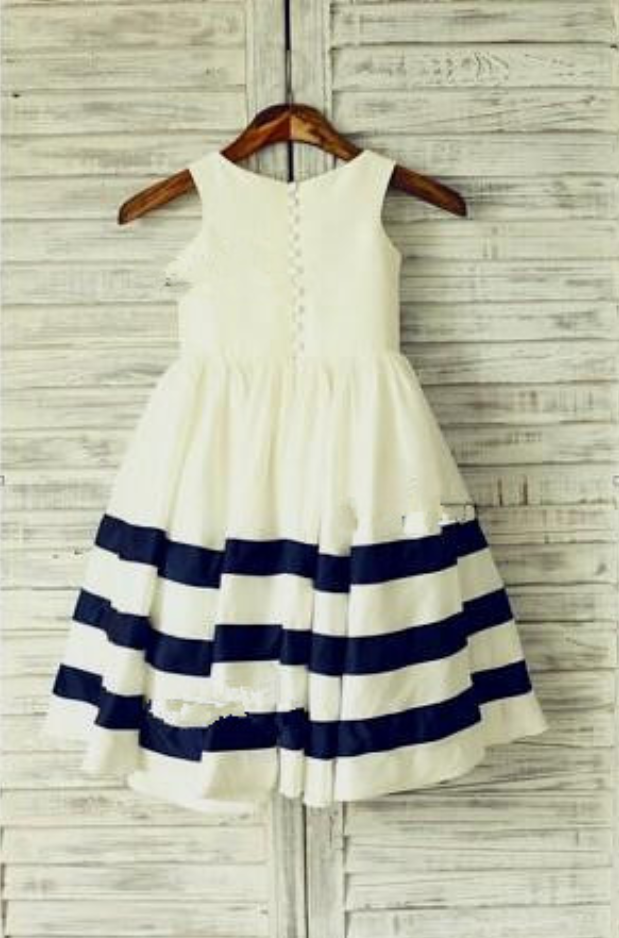 Flower Girl Dresses Ivory Flower Girl Dress With Lace Cap Sleeves On Luulla
