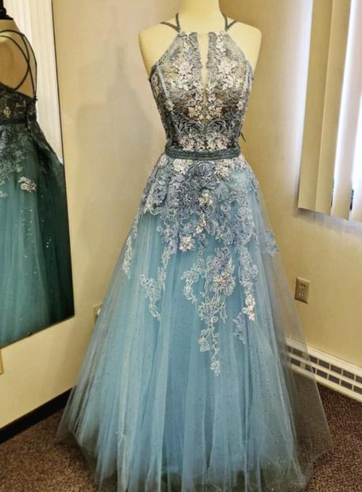 Lace Long Prom Dress Evening Dress on Luulla